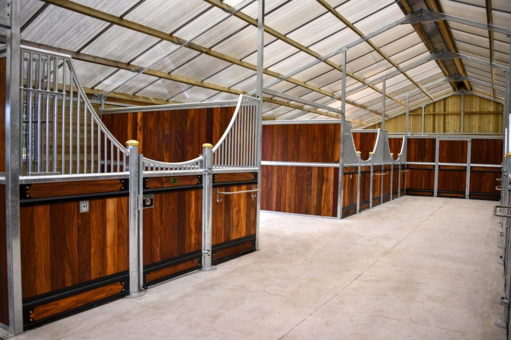 What size are your stables in your Monarch Barn? | Monarch Equestrian